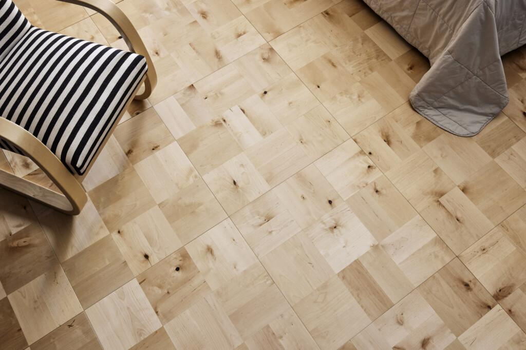 Designparketti - Ruutu - Koivu - Timberwise